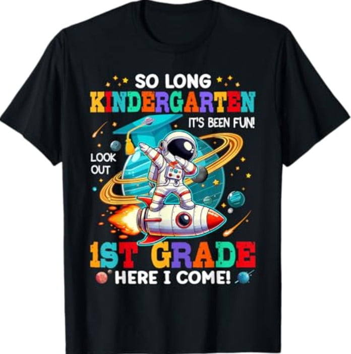 Tiny Hug Kindergarten Graduation 2025 Funny 1St Grade Here I Come T ...