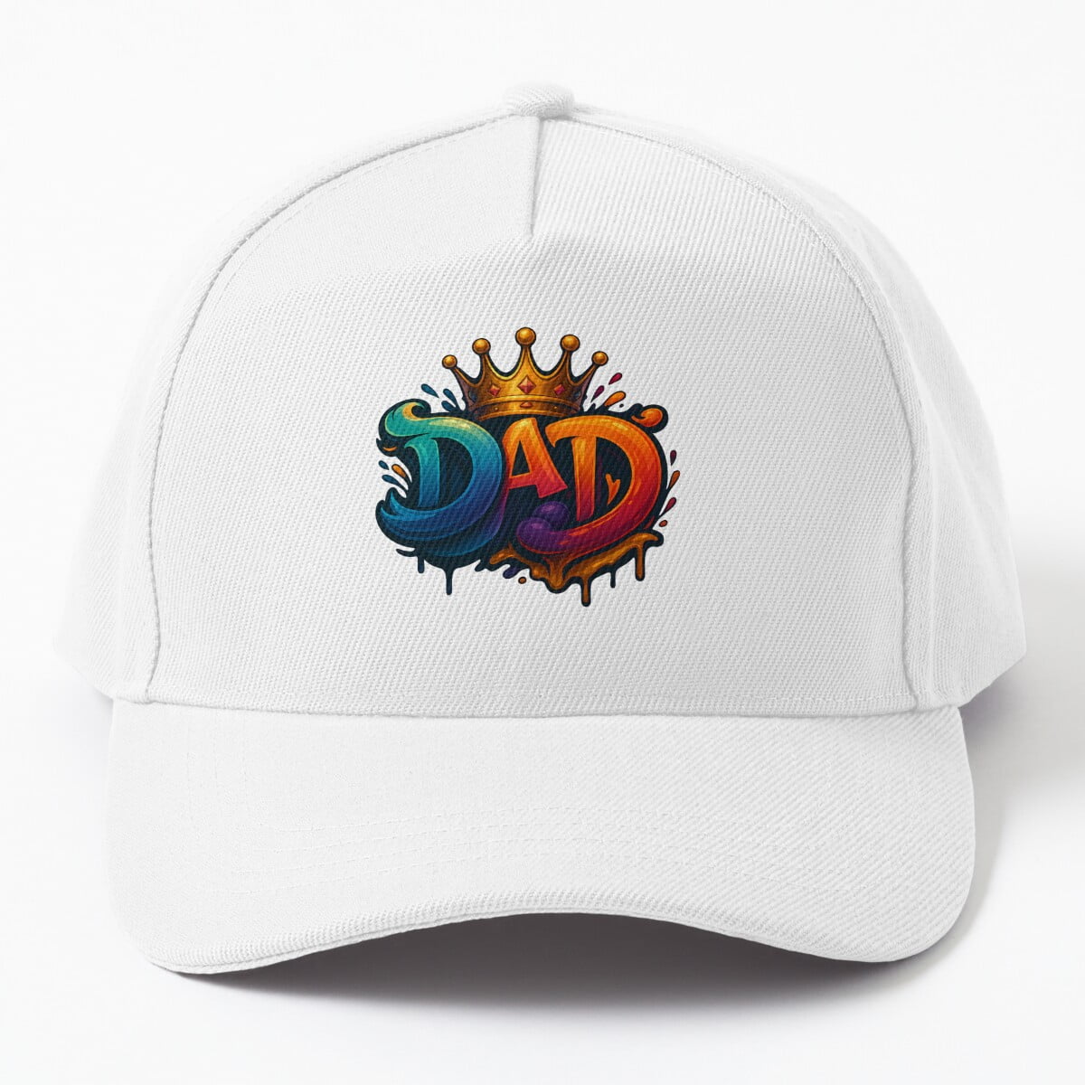 Tiny Hug King Dad Crown Graffiti Graphic Cap – Crowned With Love & Cap ...