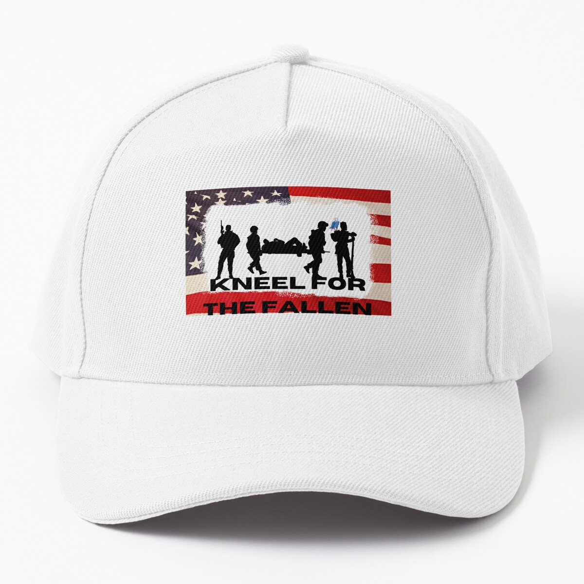 Tiny Hug Kneel For The Fallen & Wounded Cap, Hats For Men, Gift For Him ...