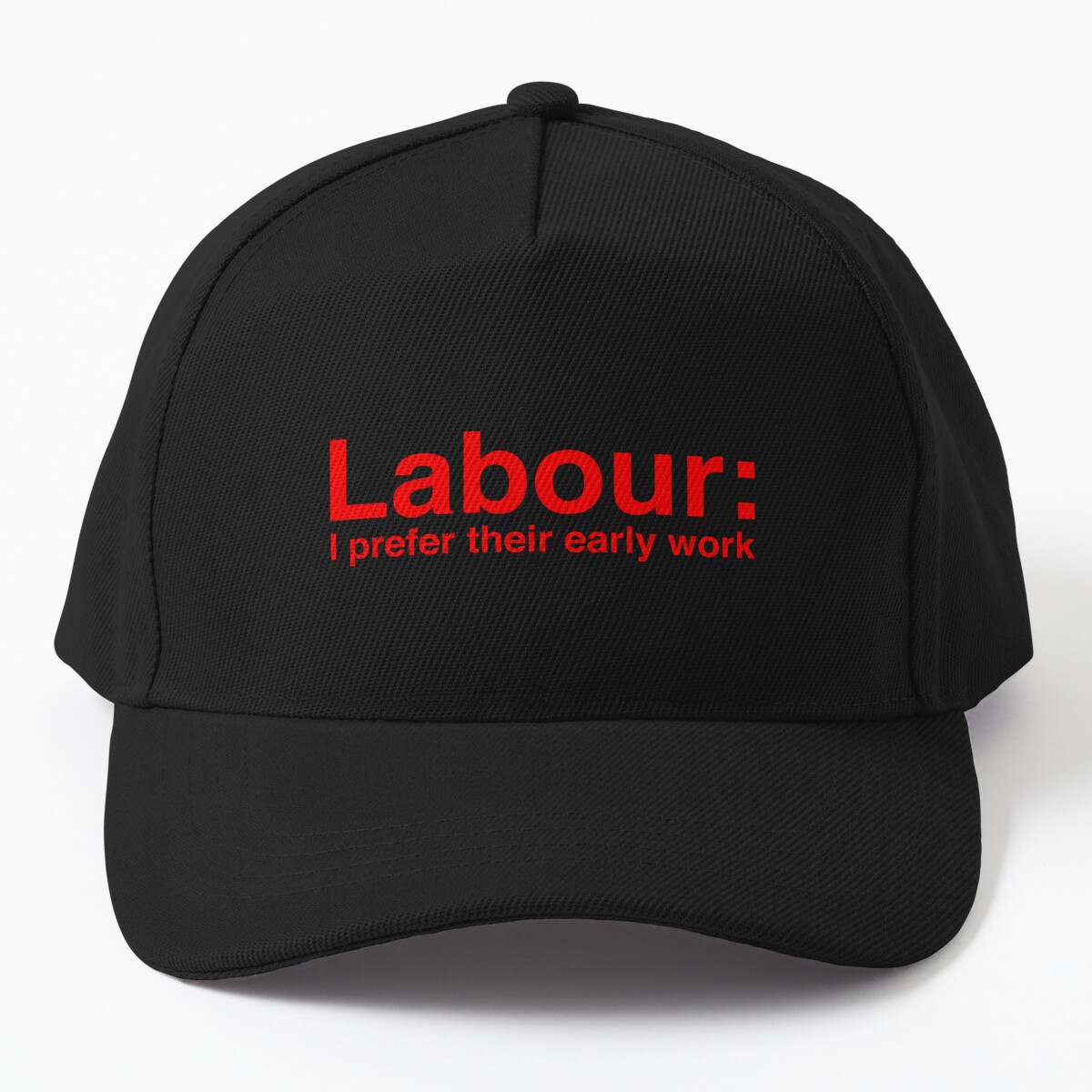 Tiny Hug Labour I Prefer Their Early Work Labour Day Men Women Cap ...