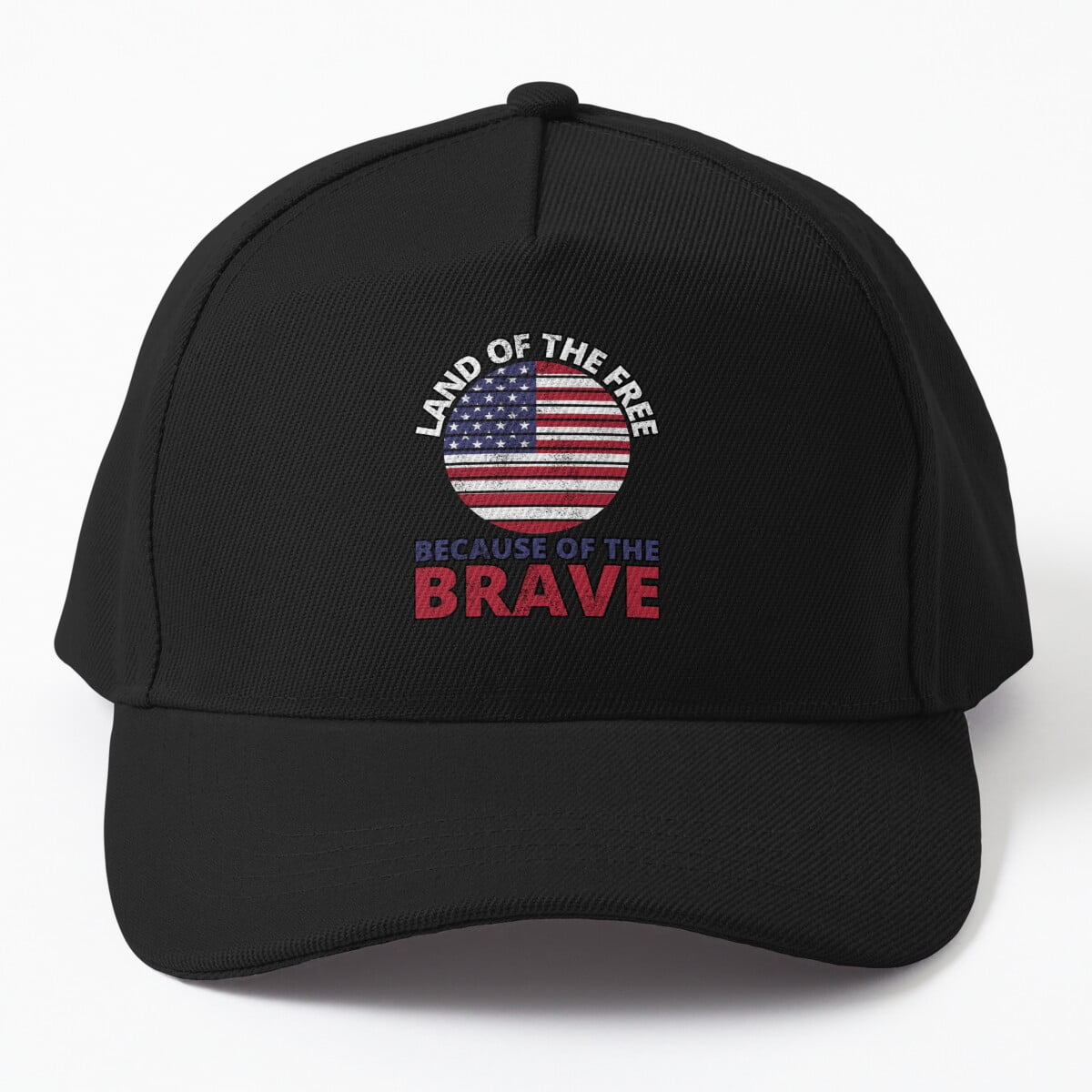 Tiny Hug Land Of The Free Because Of The Brave, Memorial Day Idea Cap ...