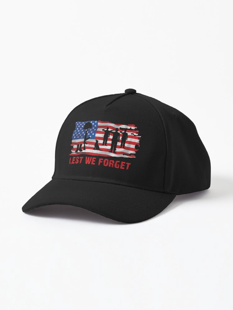 Tiny Hug Lest We Forget - Remembrance Day Cap, Hats For Men, Gift For ...