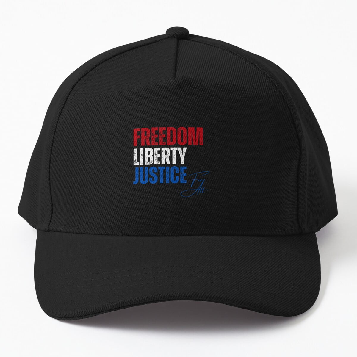 Tiny Hug Liberty Justice For All Cap Baseball Cap, Hats For Men, Gift ...