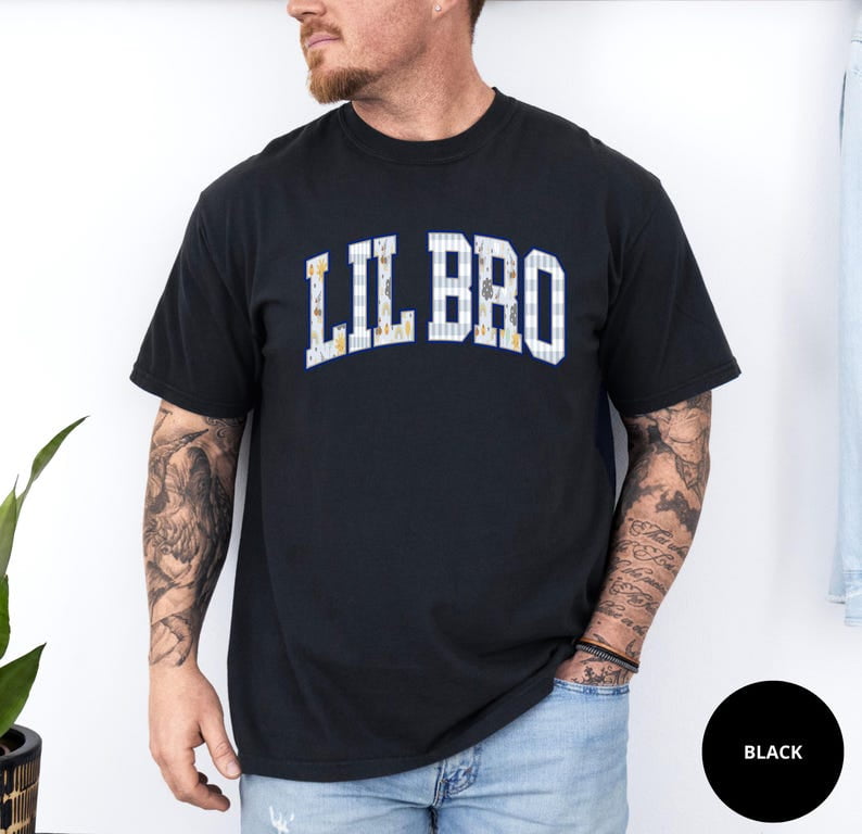 Tiny Hug Lil Brother Shirt, Best Bro Tee Cool Brother To Be and ...