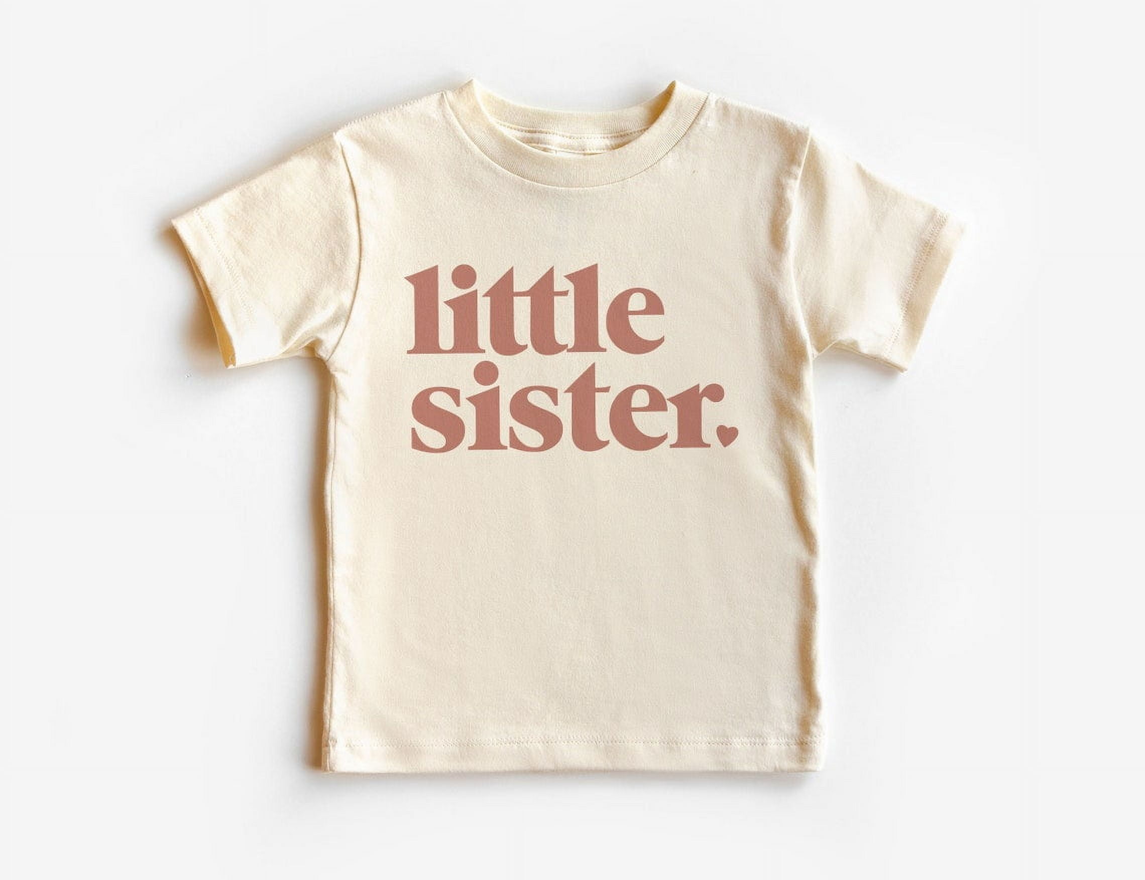 Tiny Hug Little Sister Heart Toddler Shirt - Lil Sis Kid'S Clothing ...