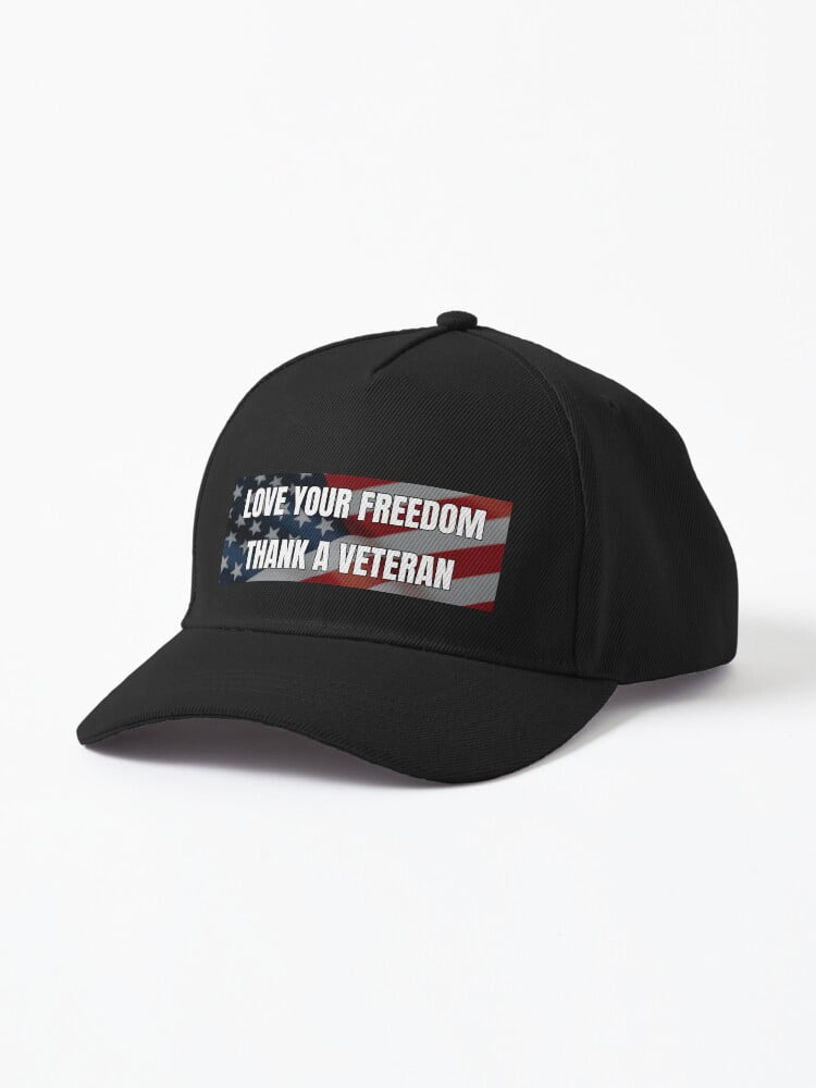 Tiny Hug Love Your, Thank A Veteran (Veteran'S Day) Cap, Hats For Men ...