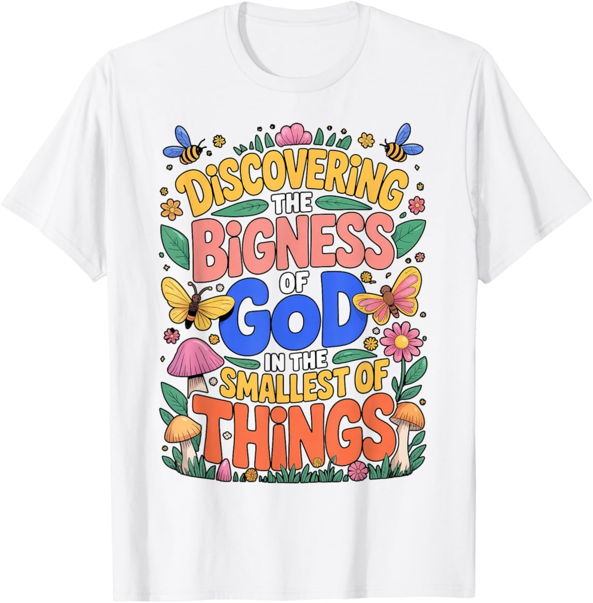 Tiny Hug Magnified Vbs 2025 Discovering The Bigness Of God T-Shirt ...