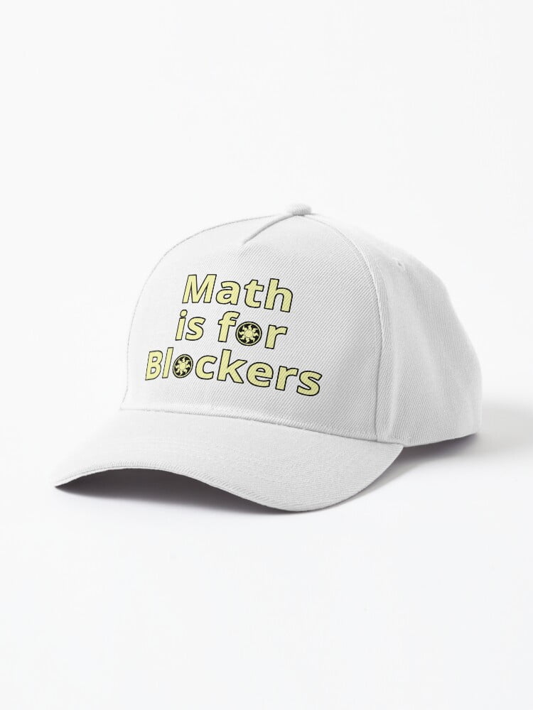 Tiny Hug Math Is For Blockers - Mtg Tcg Design For Magic Enthusiasts ...