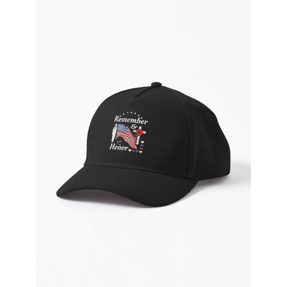 Tiny Hug Memorial Day Remember And Honor Remembrance Cap, Hats For Men ...