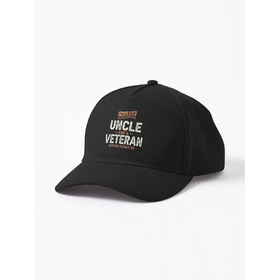 Tiny Hug Mens I'M A Dad Uncle And Veteran Funny Cap, Hats For Men, Gift ...