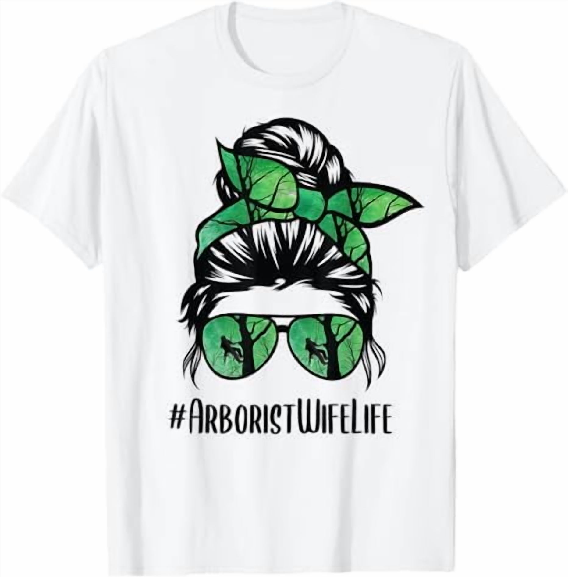 Tiny Hug Messy Bun Hair Glasses T-Shirt All Size S-5XL - Walmart.com
