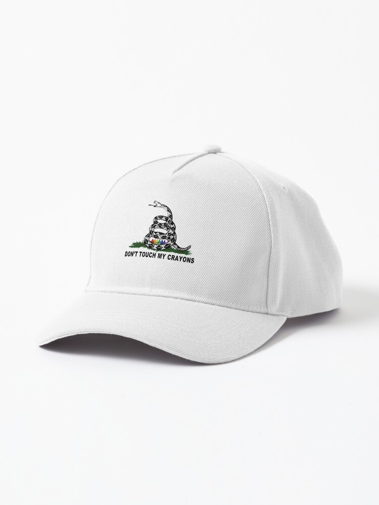 Tiny Hug Military Crayons Hat - Don'T Touch My Crayons Hat Snake Flag ...