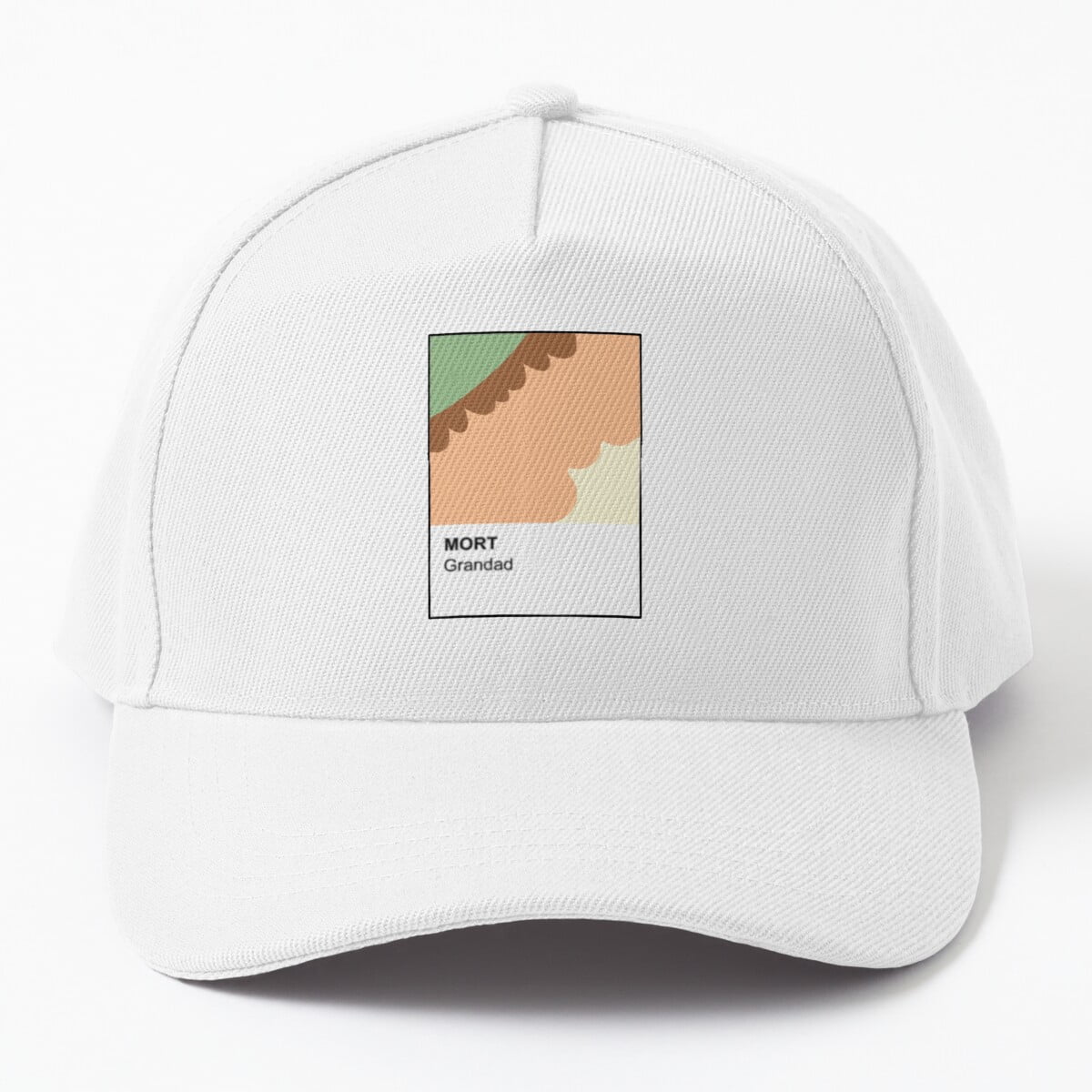 Tiny Hug Mort Grandad Pantone Card Cap Hats For Men, Gift For Him ...