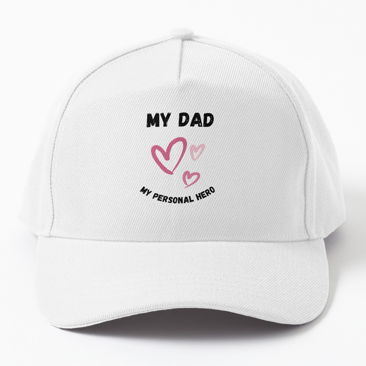 Tiny Hug My Dad My Personal Hero Cap Hats For Men, Gift For Him ...