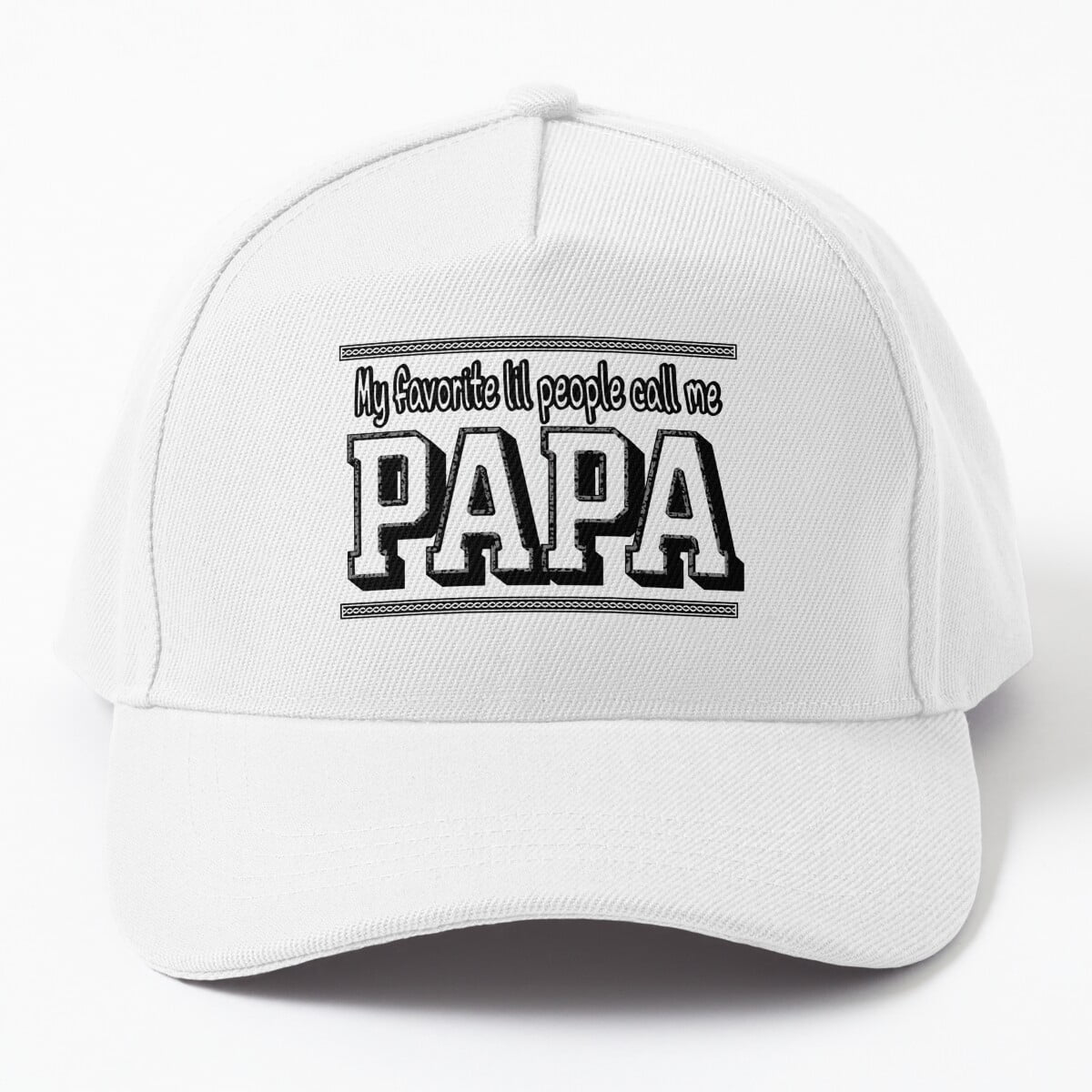 Tiny Hug My Favorite Lil People Call Me Papa Cap Hats For Men, Gift For ...