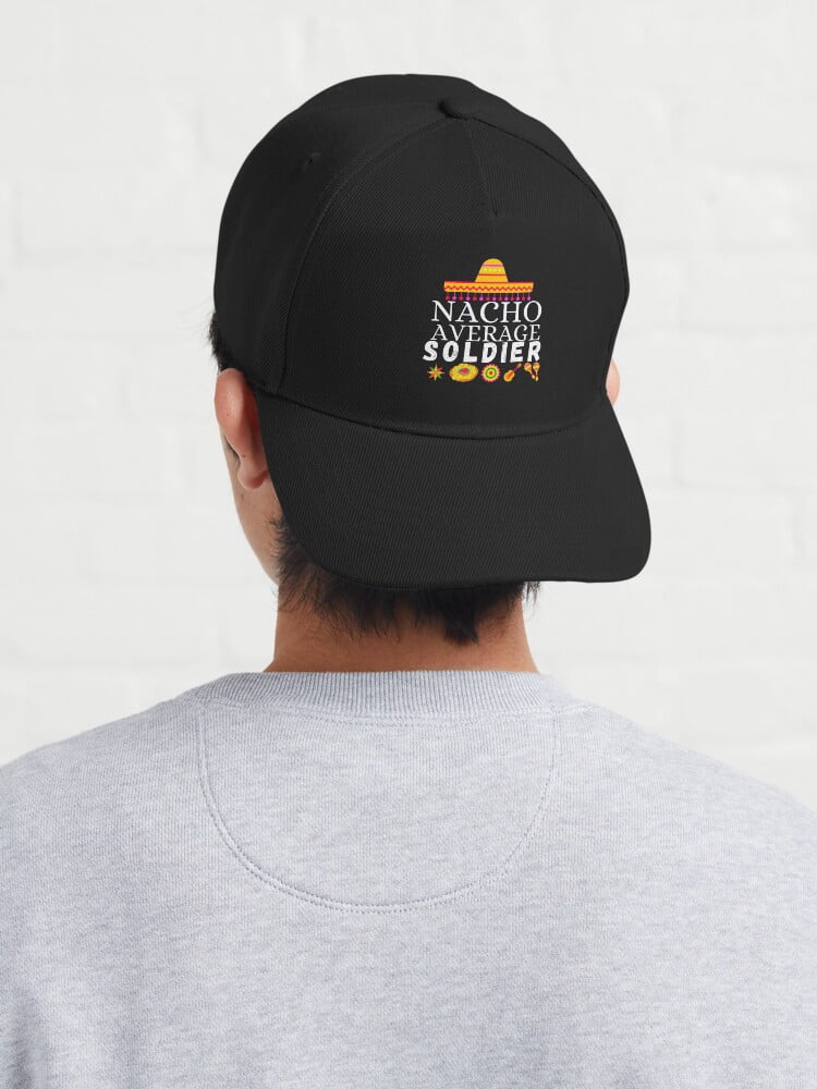 Tiny Hug Nacho Average Soldier Cap, Hats For Men, Gift For Him ...