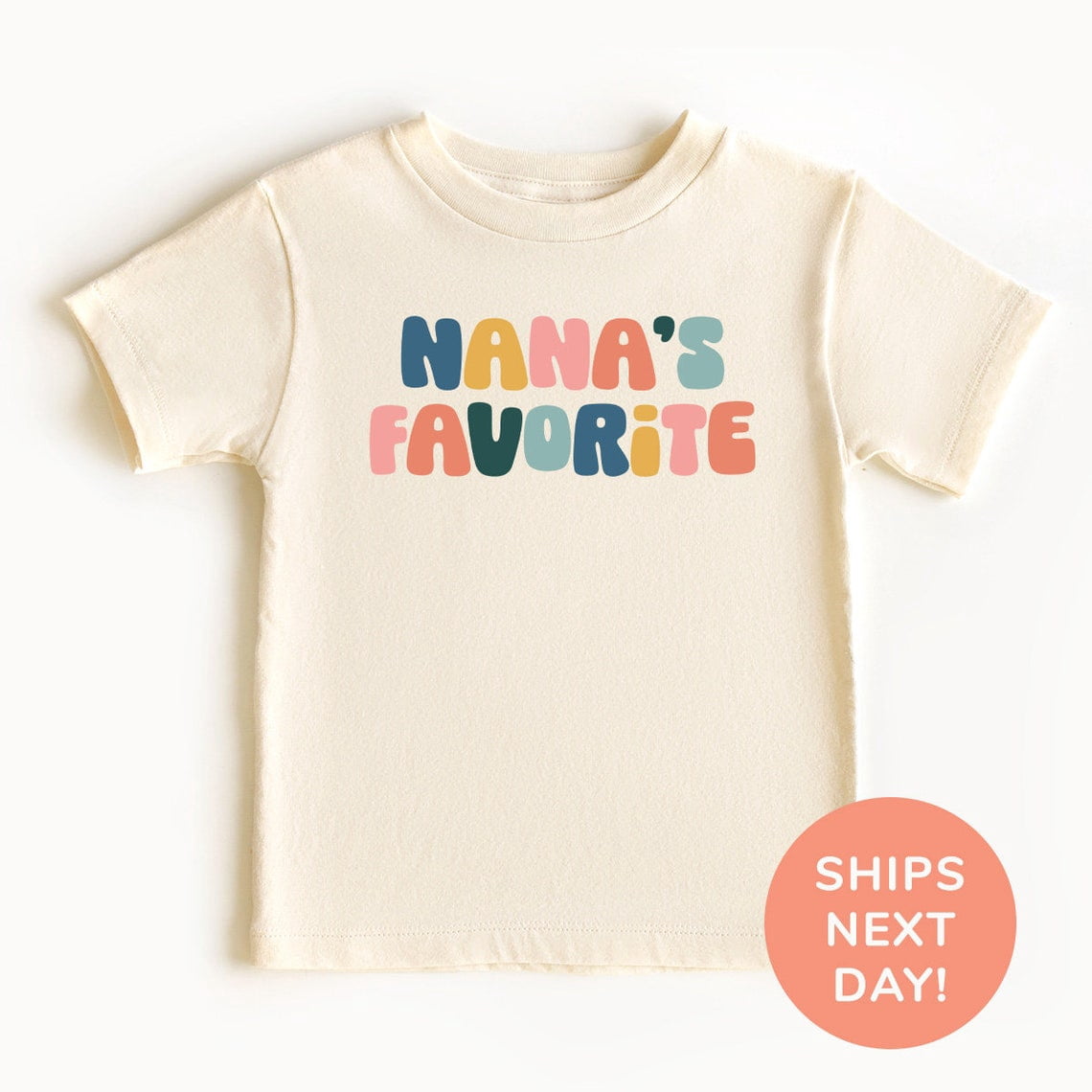 Tiny Hug Nana’S Favorite Shirt And Onesie, Favorite Grandchild Toddler ...