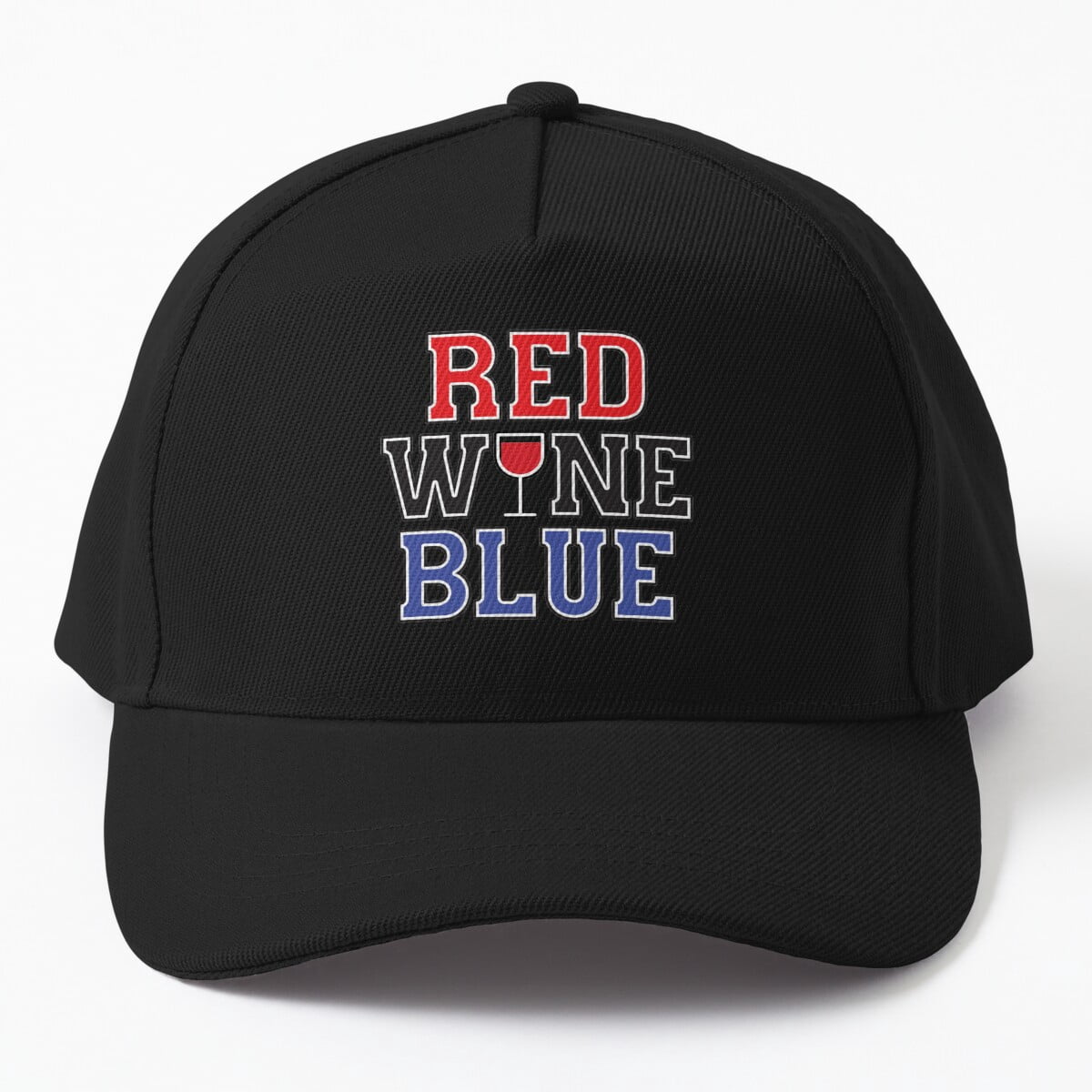 Tiny Hug Not Red, White And Blue But Red Wine And Blue Cap, Hats For ...