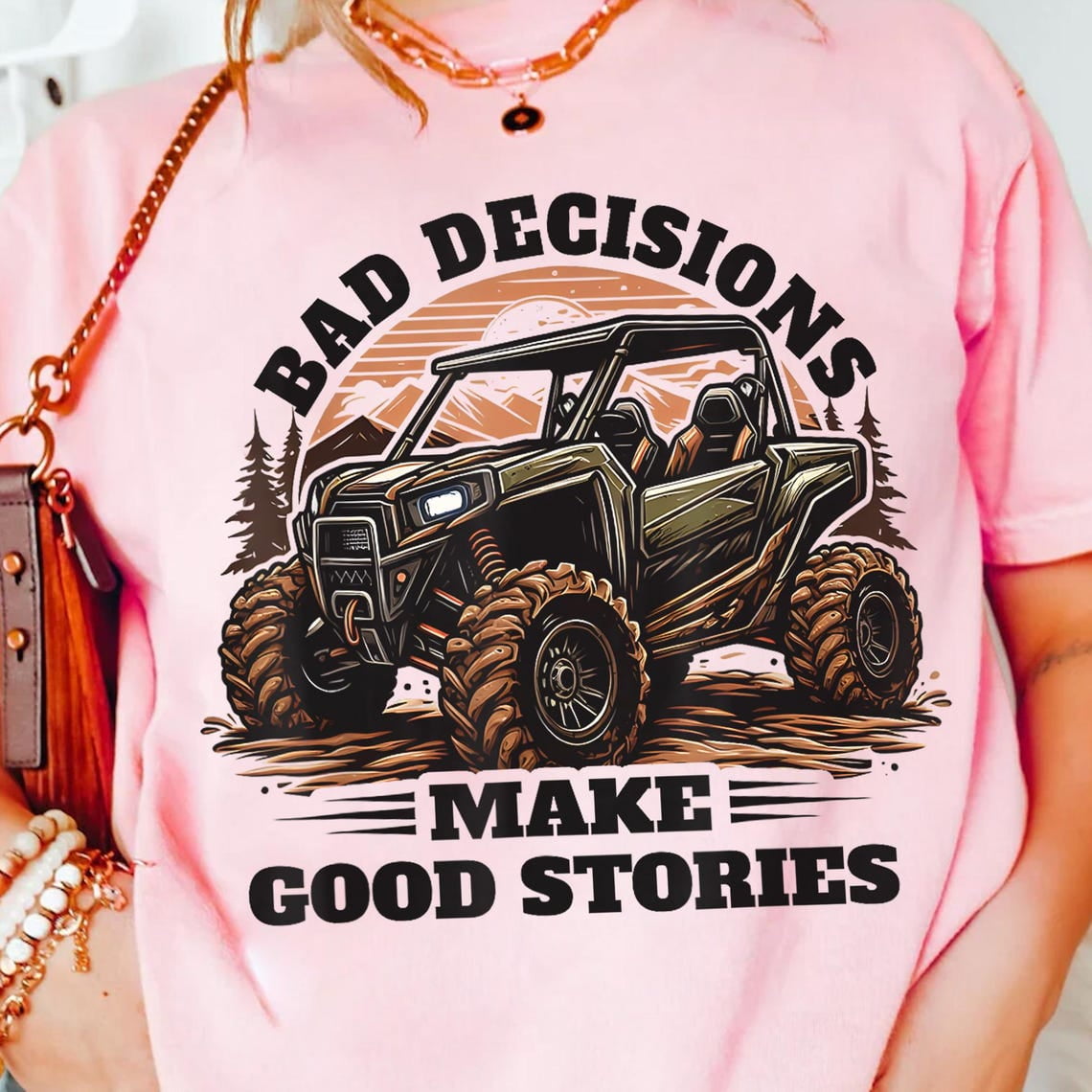 Tiny Hug Off-Road Adventure ATV UTV Design All Size S-5Xl - Walmart.com