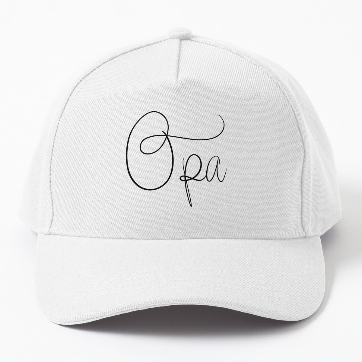 Tiny Hug Opa (Cursive, Black) Cap Hats For Men, Gift For Him - Walmart.com