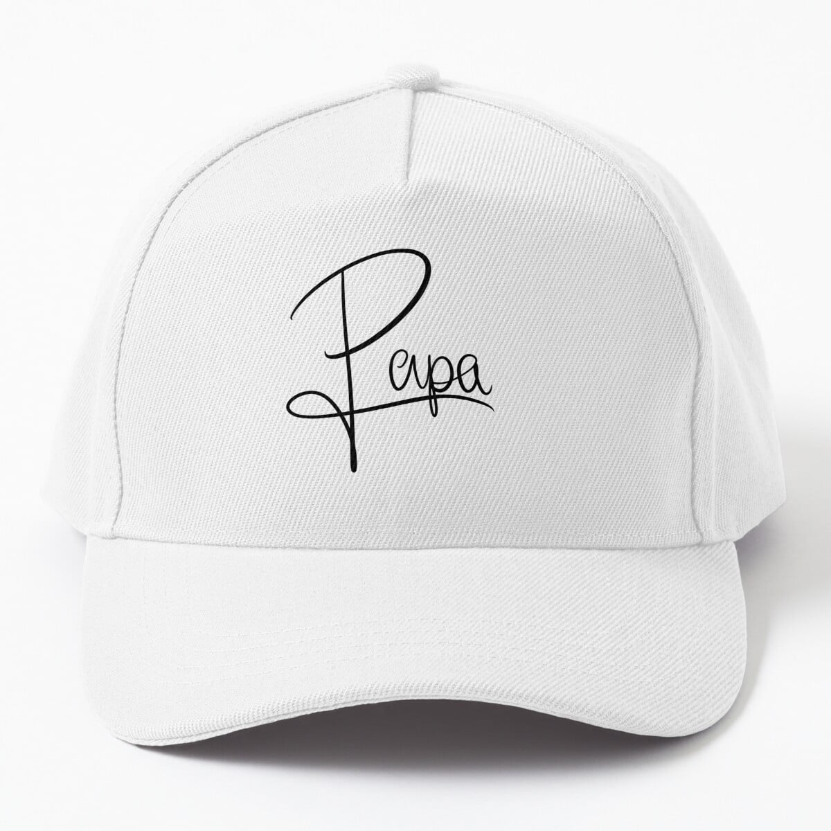 Tiny Hug Papa (Cursive, Black) Cap Hats For Men, Gift For Him - Walmart.com