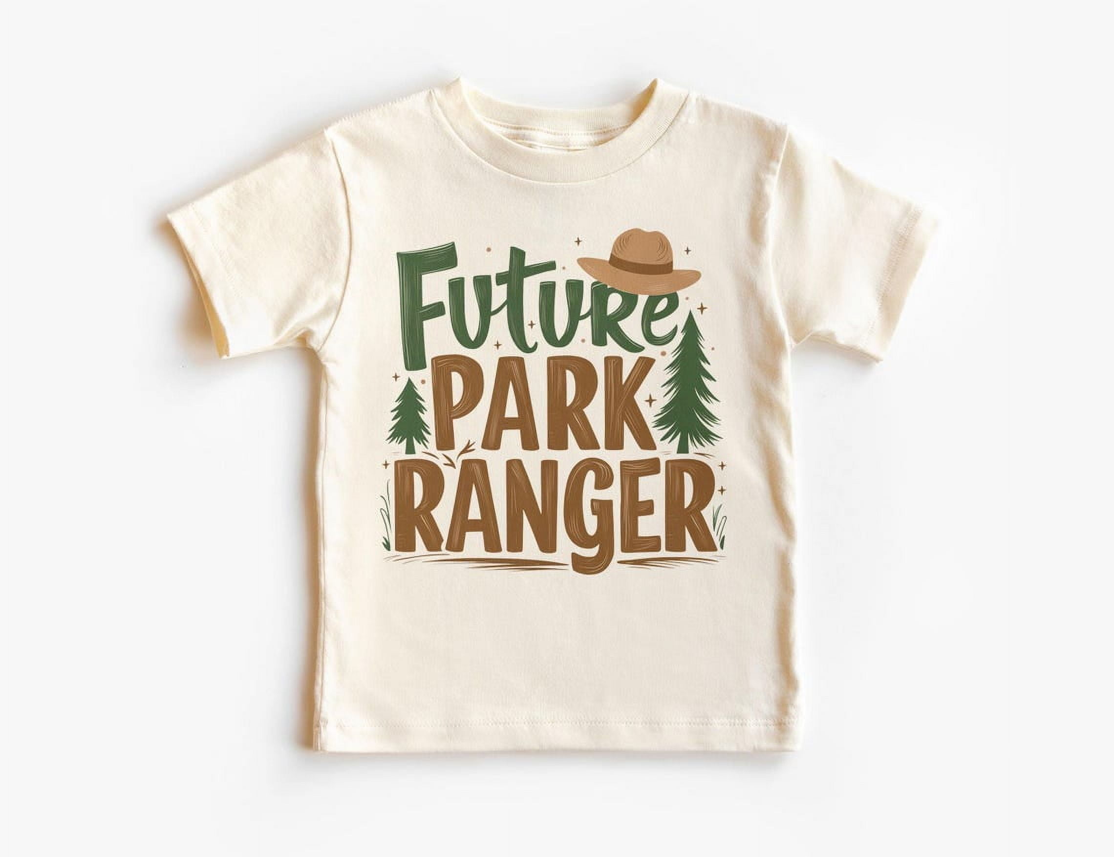 Tiny Hug Park Ranger Kids Shirt - Future Park Ranger Hat Outfit ...