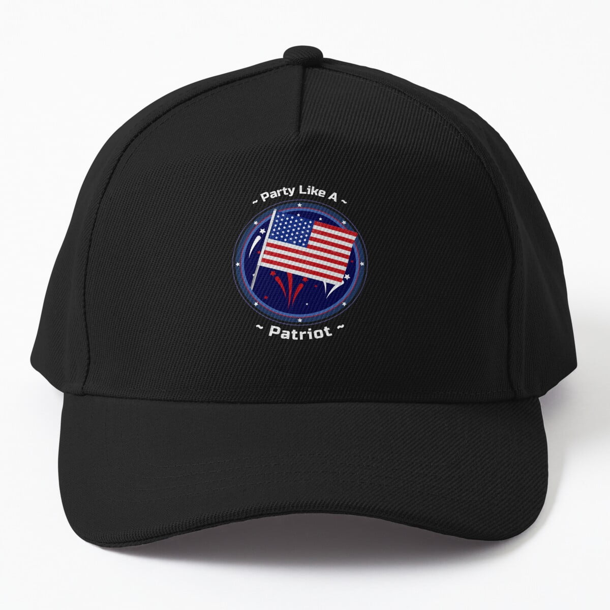 Tiny Hug Party Like A Patriot American Flag Cap Baseball Cap, Hats For Men, Gift For Him ...
