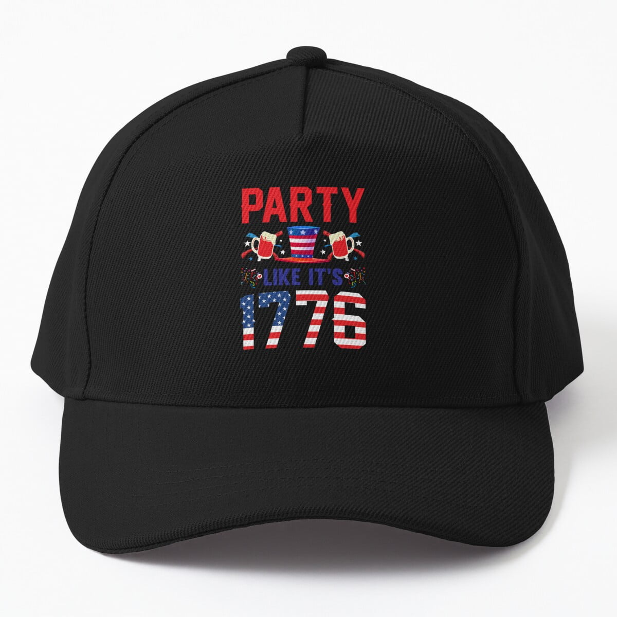 Tiny Hug Party Like It’S 1776 Cap, Hats For Men, Gift For Him - Walmart.com