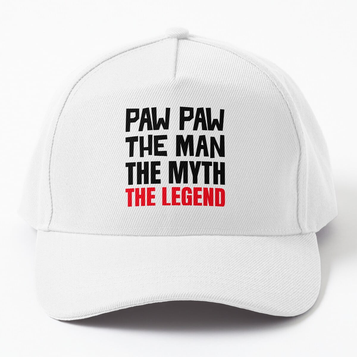 Tiny Hug Pawpaw The Man The Myth The Legend Cap Hats For Men, Gift For ...