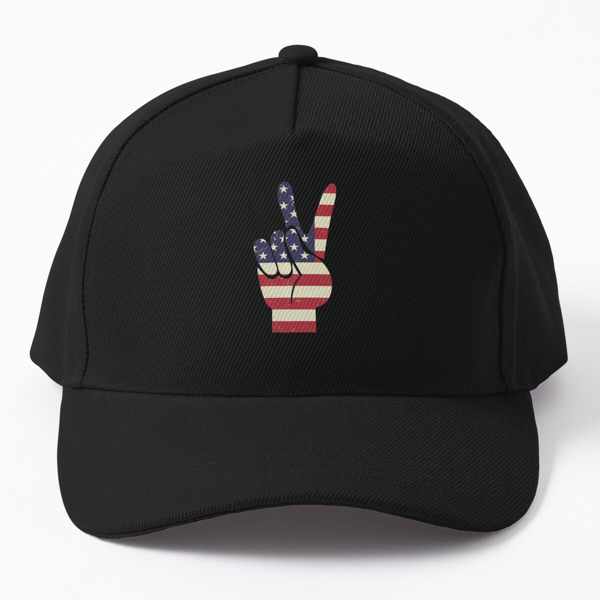 Tiny Hug Peace Sign Hand - American Flag Cap, Hats For Men, Gift For ...