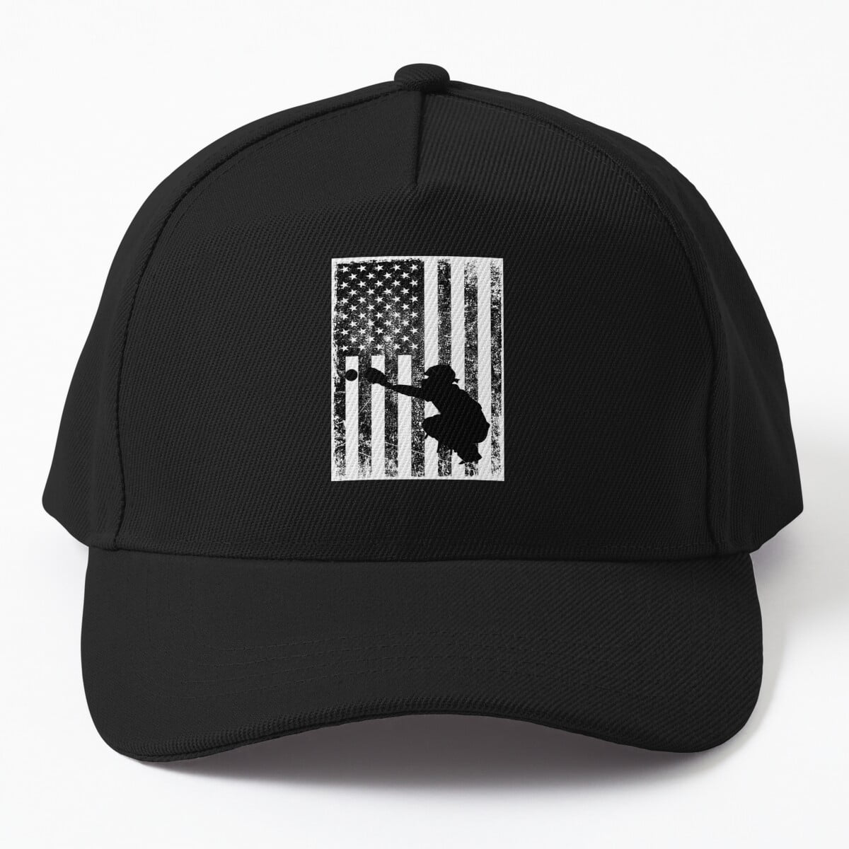 Tiny Hug Player Catcher 4Th Of July American Usa Flag Cap, Hats For Men ...