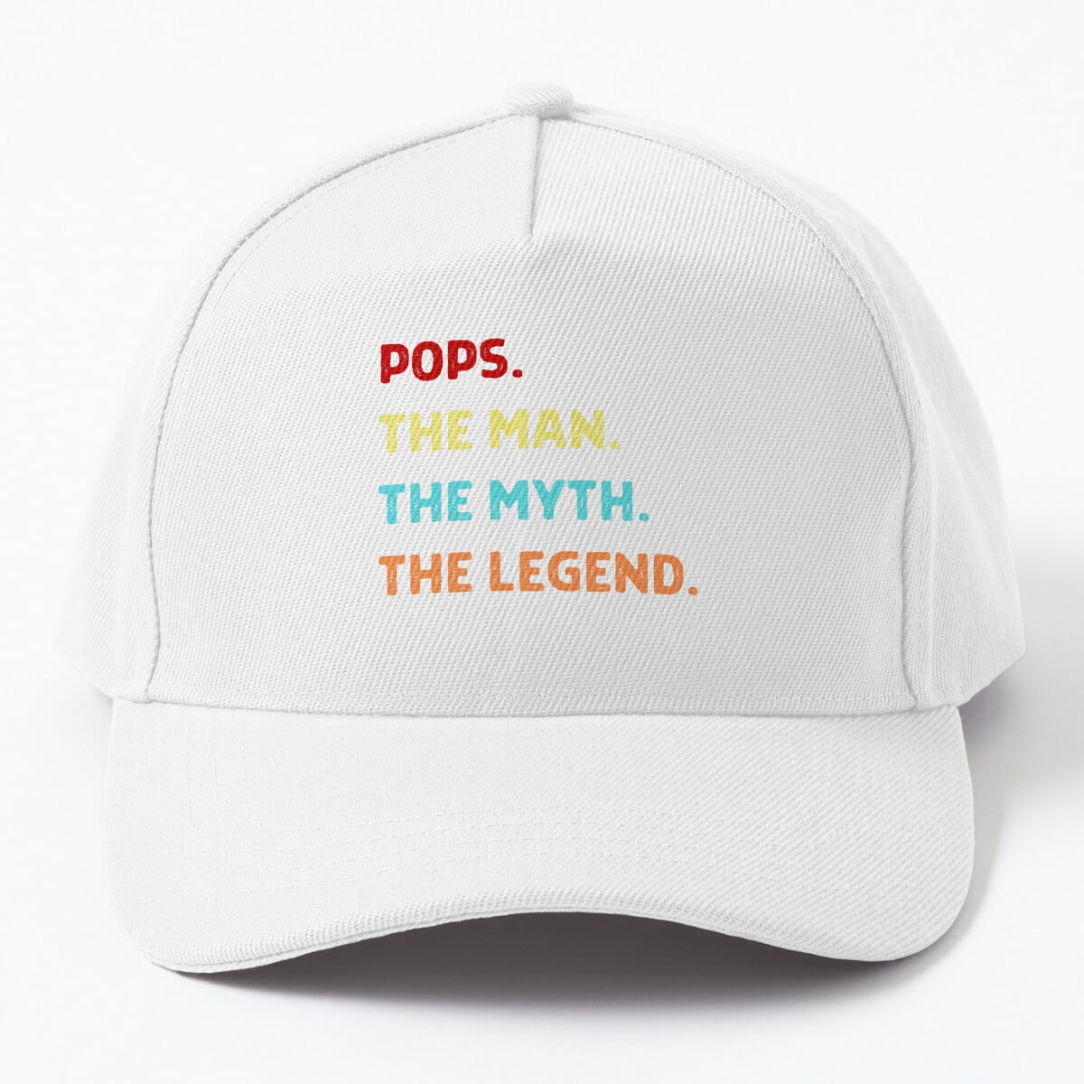 Tiny Hug Pops The Man The Myth The Legend Father'S Day Pop Pop Cap Hats ...