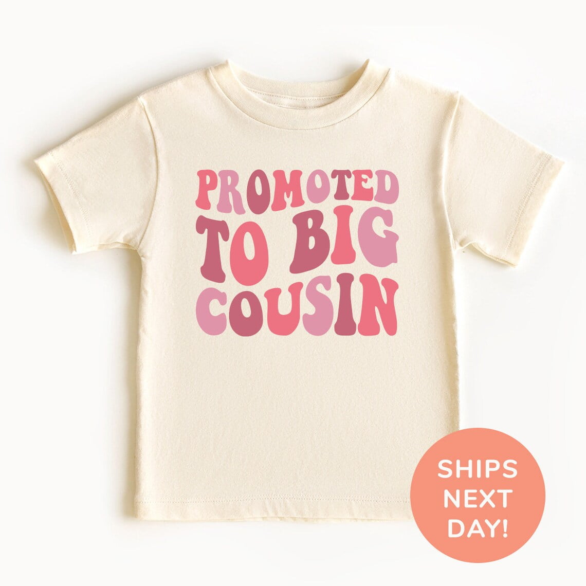 Tiny Hug Promoted To Big Cousin Shirt And Onesie, Big Cousin Toddler & Youth Shirt, Cool Cousin ...