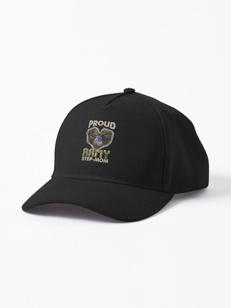 Tiny Hug Proud Army Step Soldiers Heart American Flag Cap, Hats For Men, Gift For Him - Walmart.com