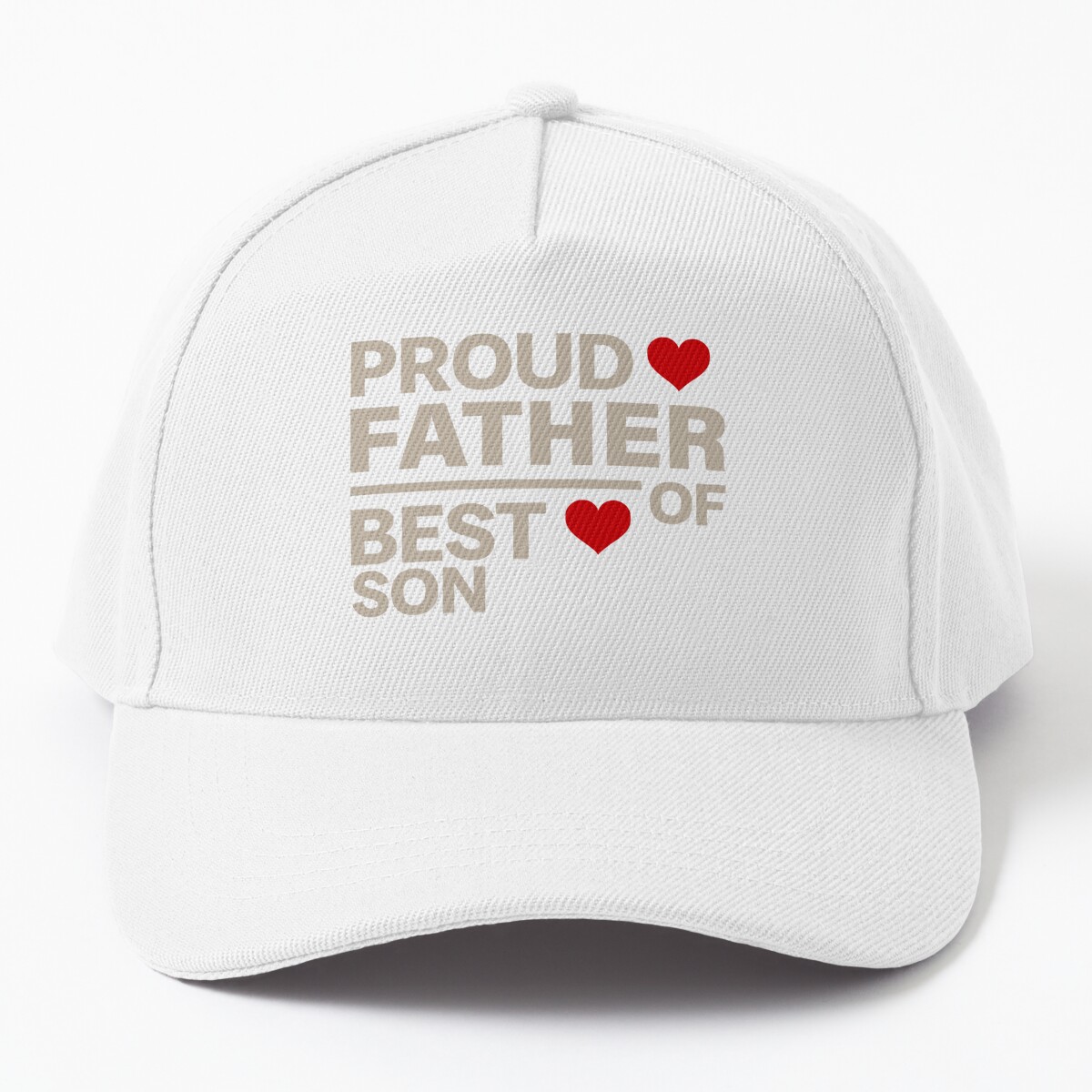 Tiny Hug Proud Father Of Best Son. Father'S Day Gift 2023. Cap Hats For ...