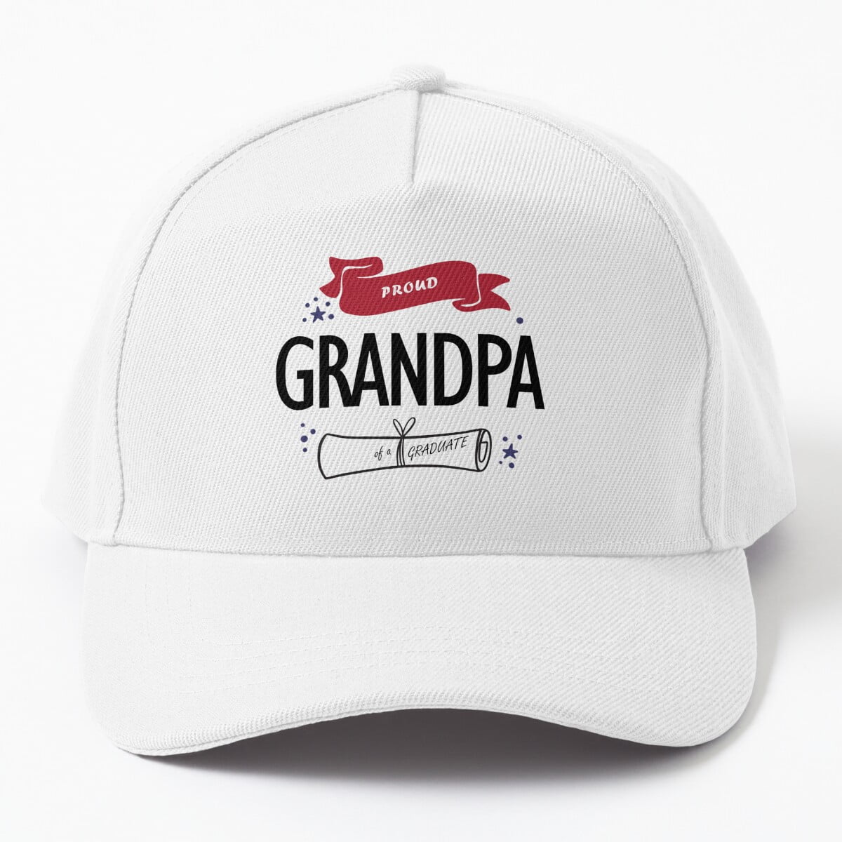 Tiny Hug Proud Grandpa Of A Graduate Family Graduation Cap Hats For Men ...