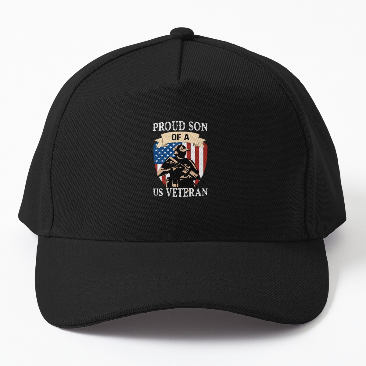 Tiny Hug Proud Son Of Veteran, Veterans Day, Us Veteran Cap, Hats For ...