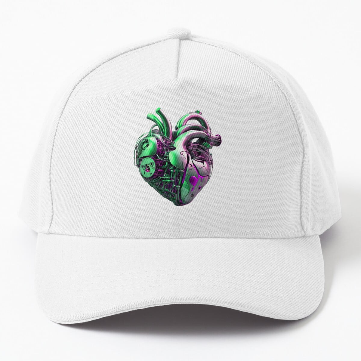 Tiny Hug Purple Green Engine Tuning Heart Cap Hats For Men, Gift For ...
