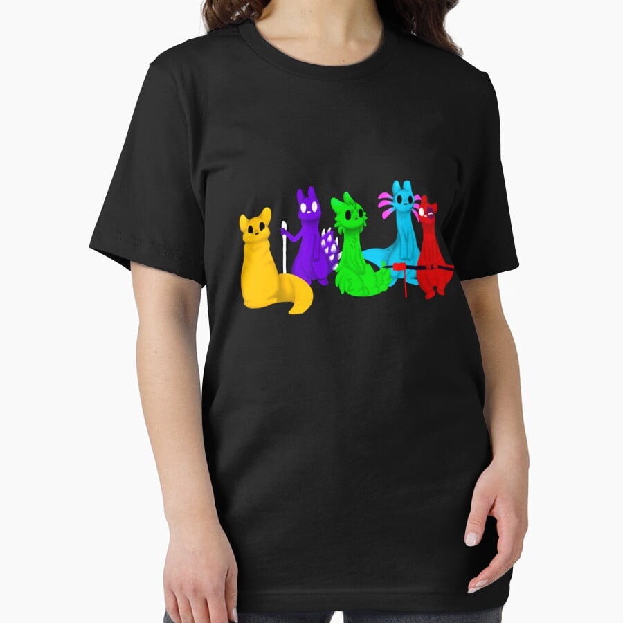 Tiny Hug Rain World Downpour Characters Essential T-Shirt, Full Size S ...