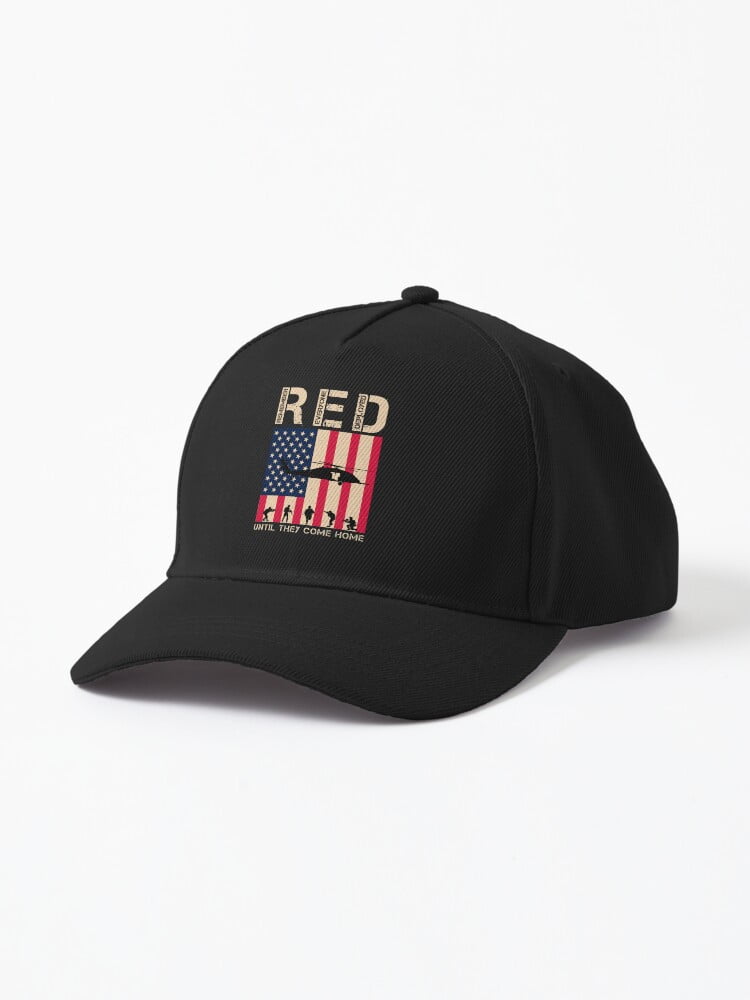 Tiny Hug Red Friday Remember Everyone Deployed Us Flag Military Veteran Cap, Hats For Men, Gift ...