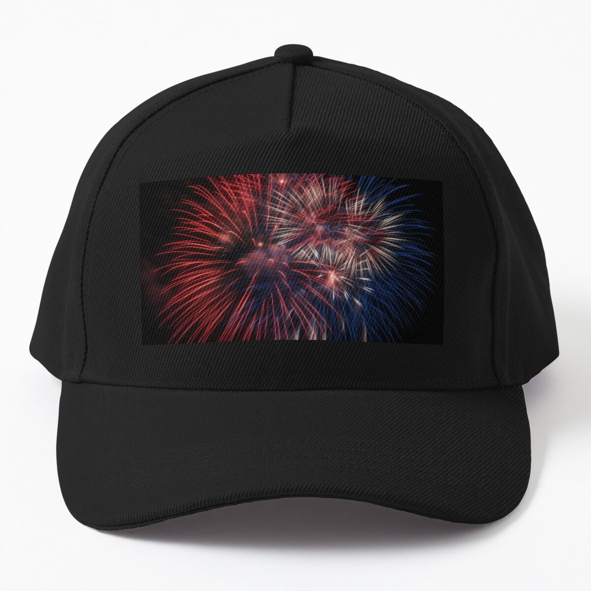 Tiny Hug Red, White, And Blue, Fireworks 3 Cap Baseball Cap, Hats For ...