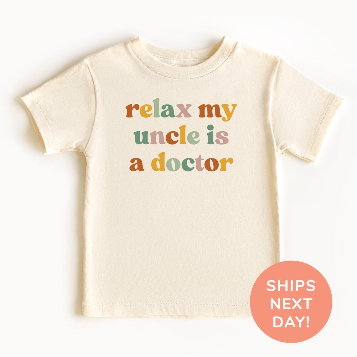 Tiny Hug Relax My Uncle Is A Doctor Shirt And Onesie, Retro Toddler ...