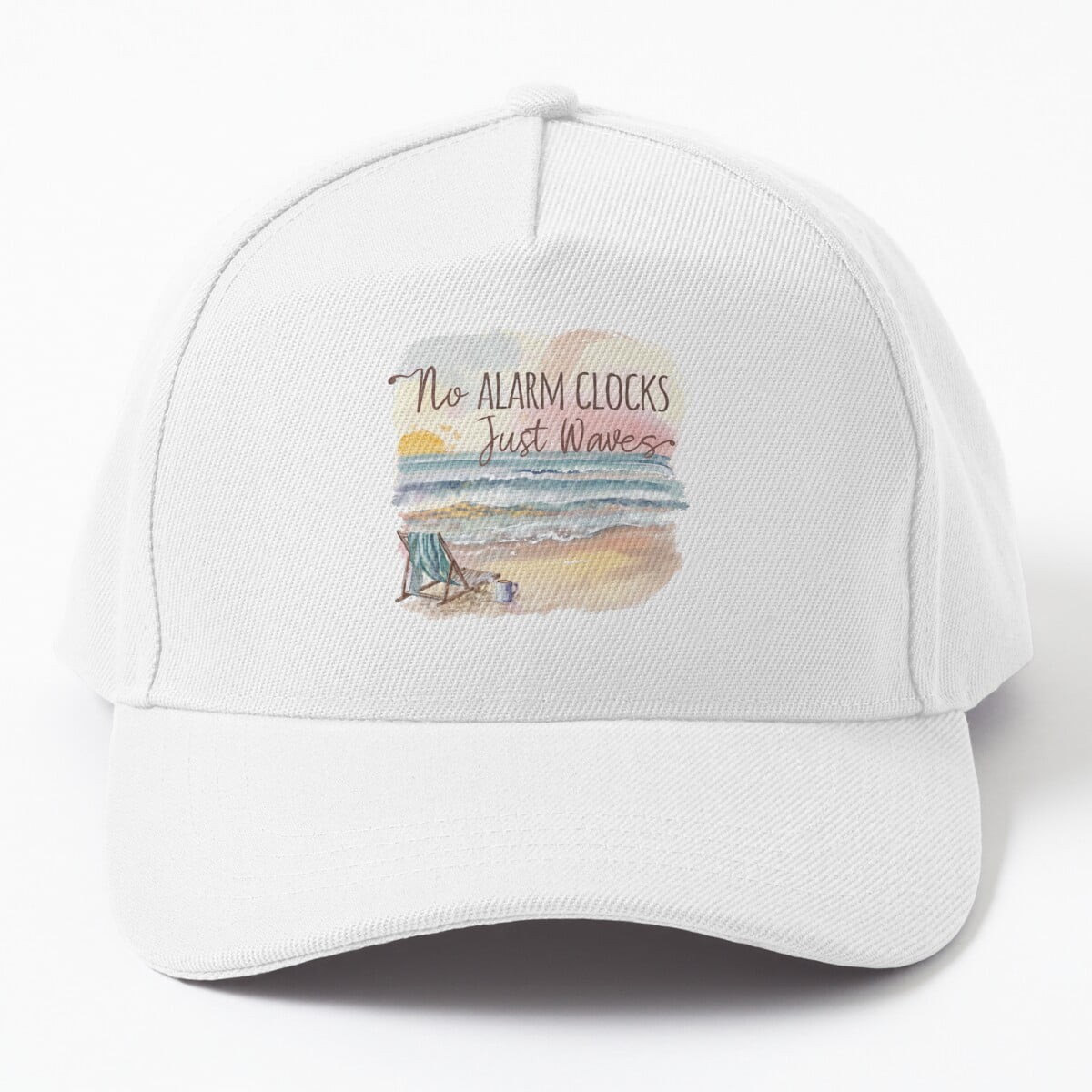 Tiny Hug Retired And Loving It - No Alarm Cloks, Just Waves Cap Hats ...