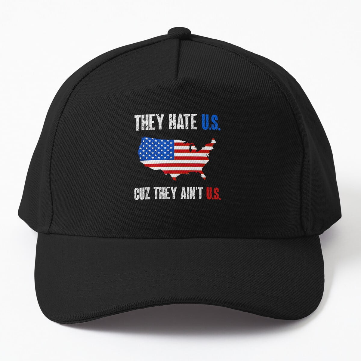 Tiny Hug Retro They Hate Us Cuz They Ain'T Us Usa American Flag 4Th Of ...