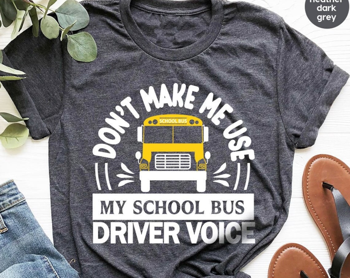 Tiny Hug School Bus Driver T-Shirt, School Bus Driver Appreciation Day ...