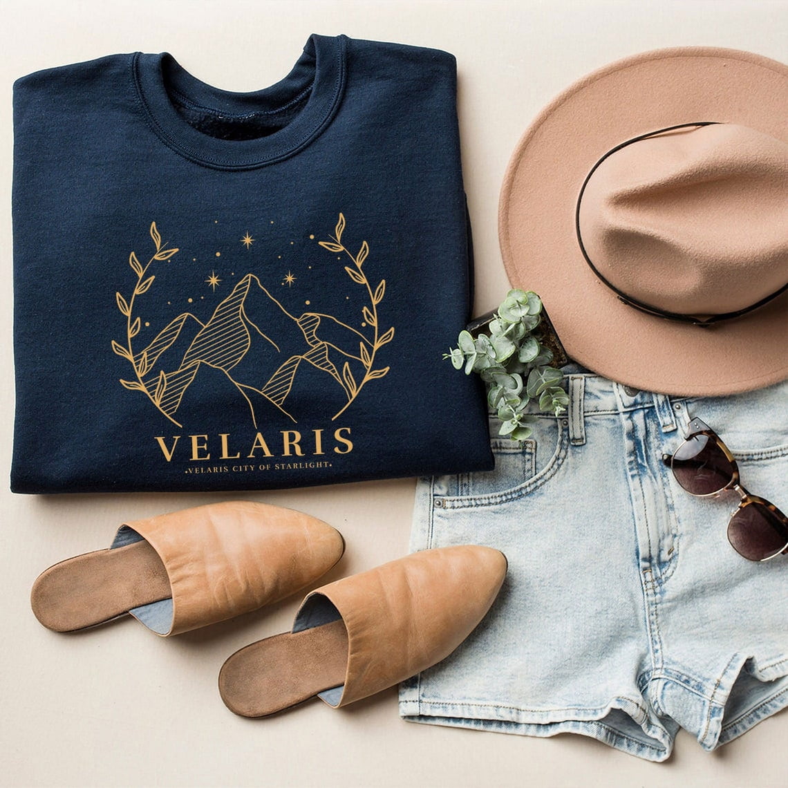 Tiny Hug Sjm - Original Design - Velaris Sweatshirt, The Night Court ...