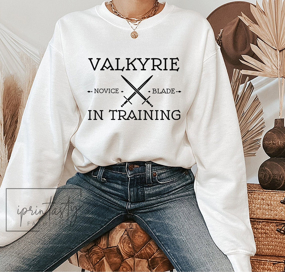 Tiny Hug Sjm - Valkyrie In Training Sweatshirt, The Night Court, A ...