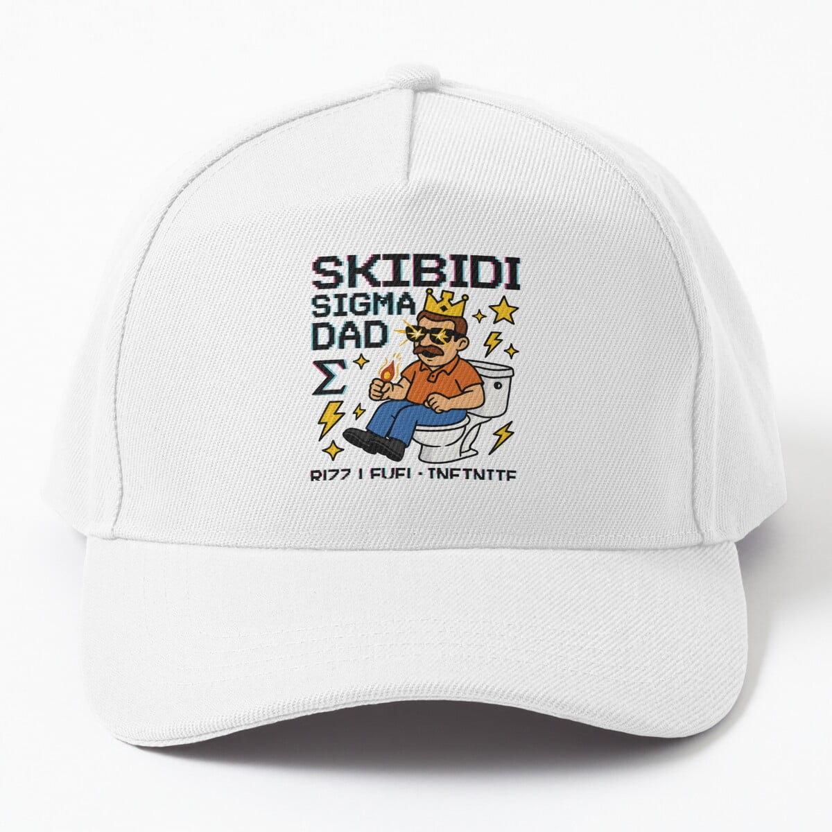 Tiny Hug Skibidi Sigma Dad Rizz Level: Infinite Gen Z Father’S Day ...