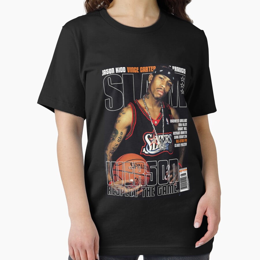 Tiny Hug Slam Magazine Issue 42 Allen Iverson Essential T-Shirt, Full ...
