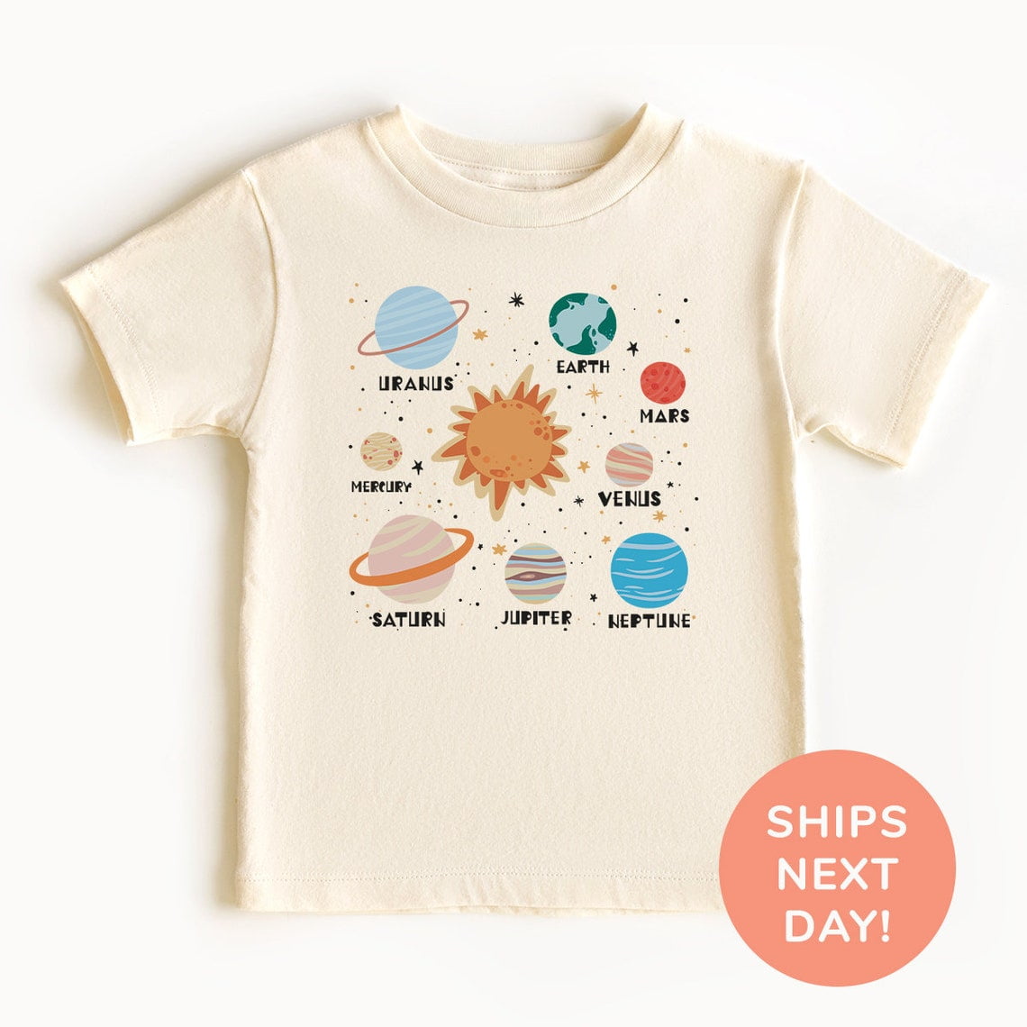 Tiny Hug Solar System Shirt And Onesie, Cute Planets Toddler & Youth ...